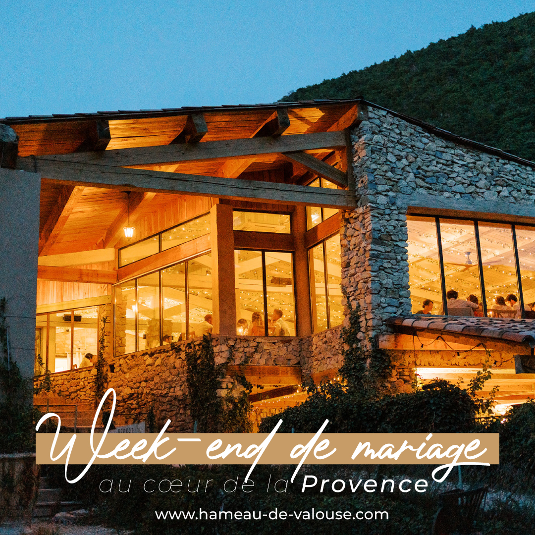 Le Hameau de Valouse, votre lieu de mariage en Provence avec espace de ...